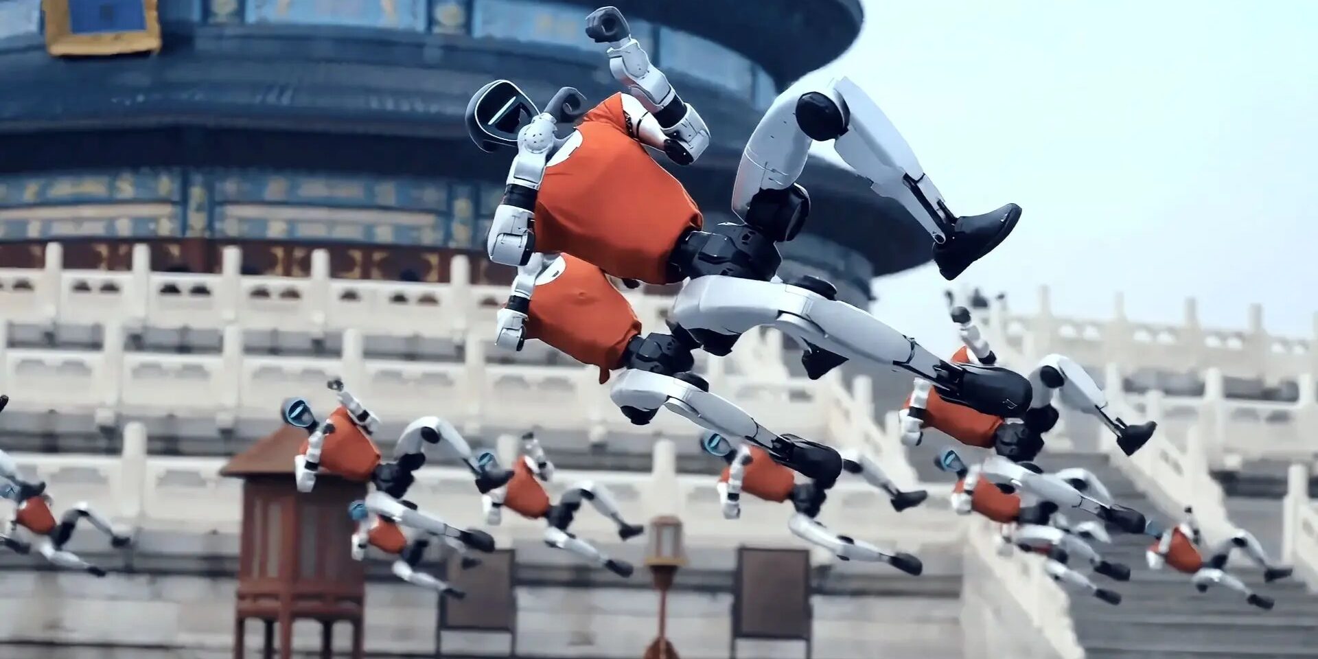 Kung fu-zó robotok varázsolták el Pekinget (videó) - Kispolgár